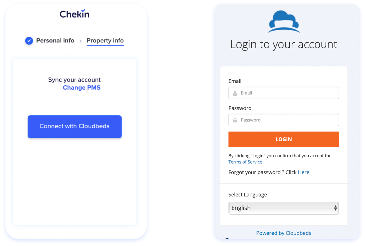 A partnership with Cloudbeds - Chekin
