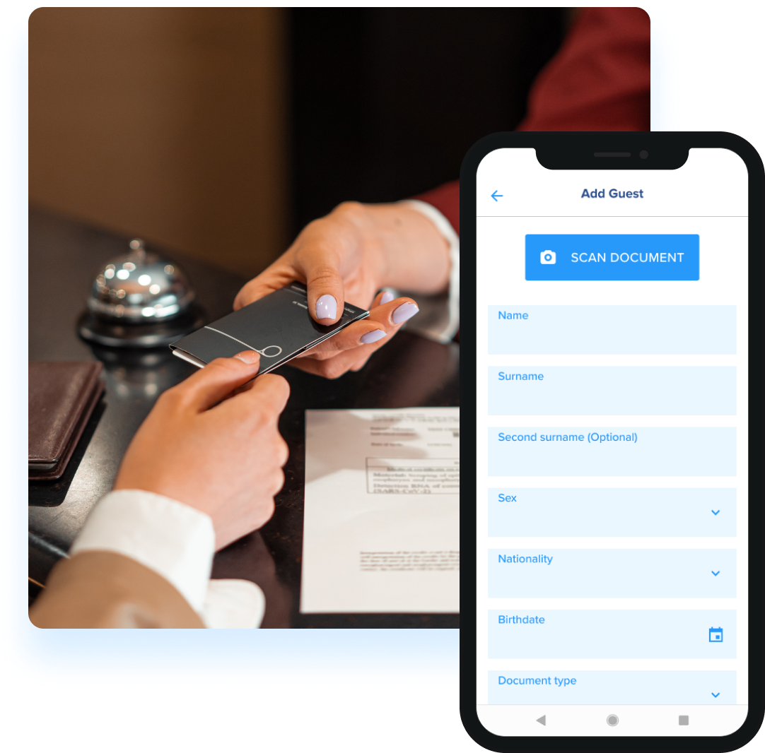 Onsite check in - Chekin