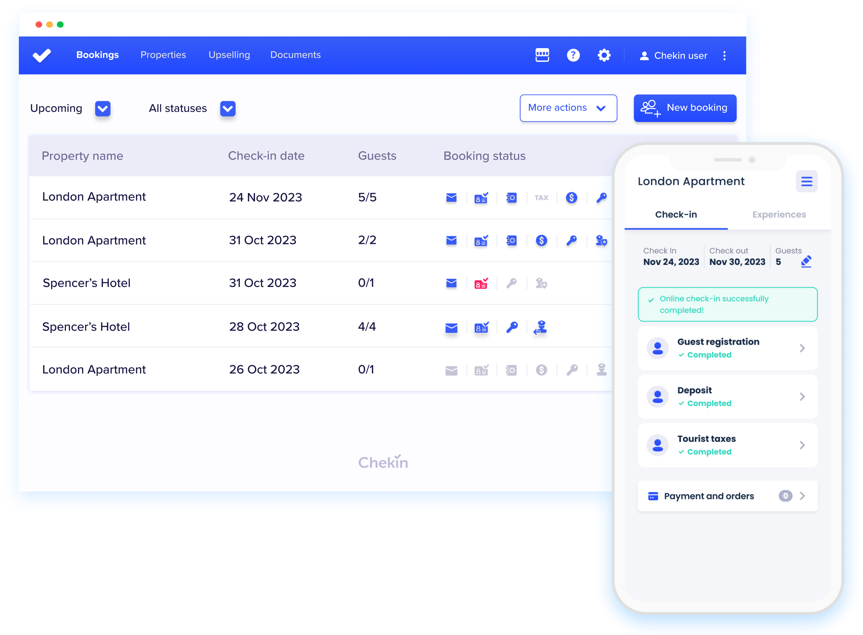 Chekin | Automatisiere deine Check-Ins